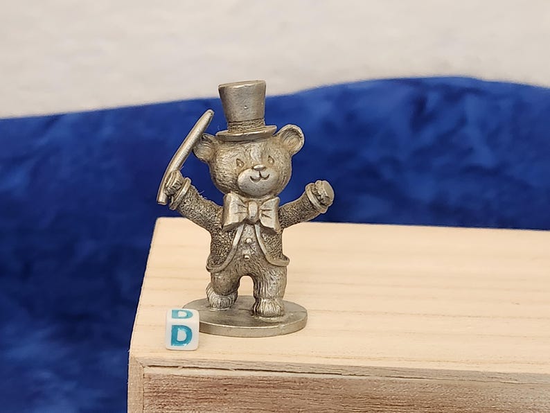 Miniature Pewter Bears by Spoontiques Bear With Heart Bear Friends Bear ...