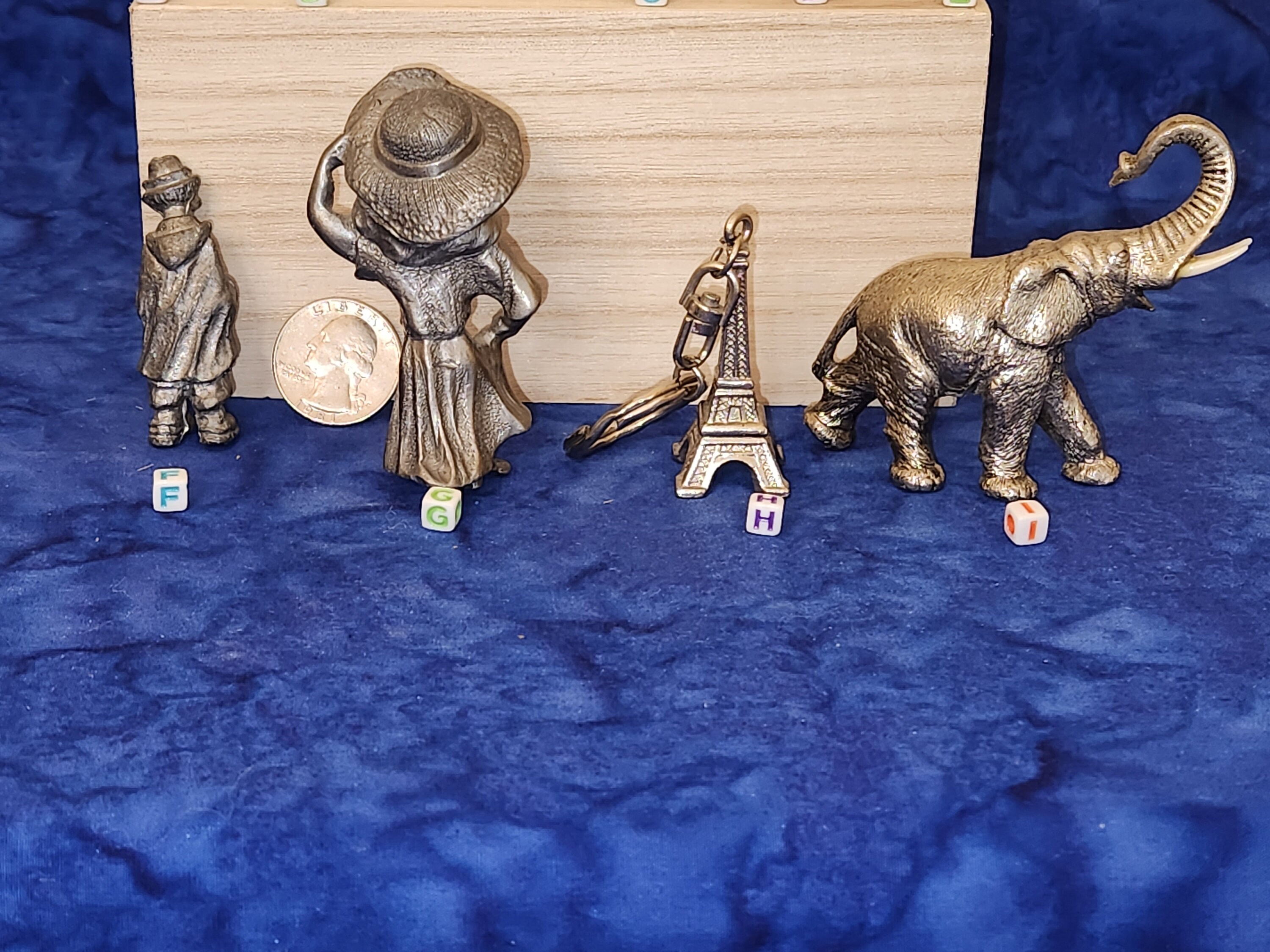 Pewter Miniature Budweiser Horse Historical Water Pump Angel Charm ...