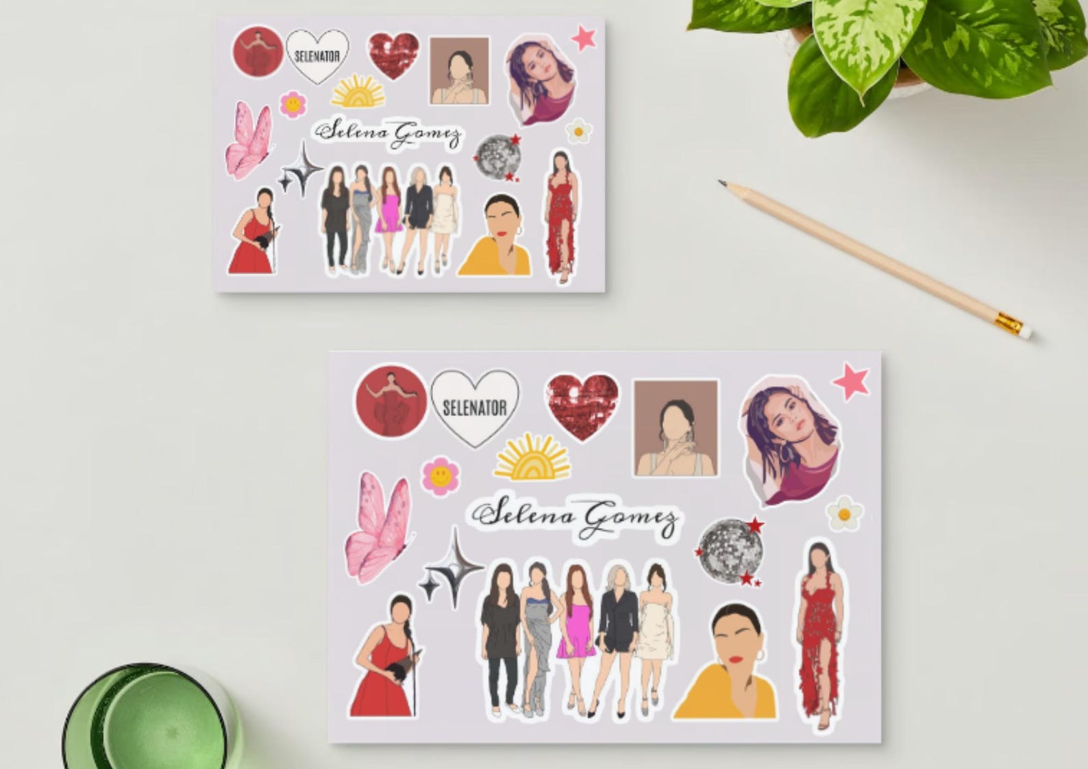 Selena Gomez Stickers/ Selena Gomez Printable Stickers/ Selena Gomez ...