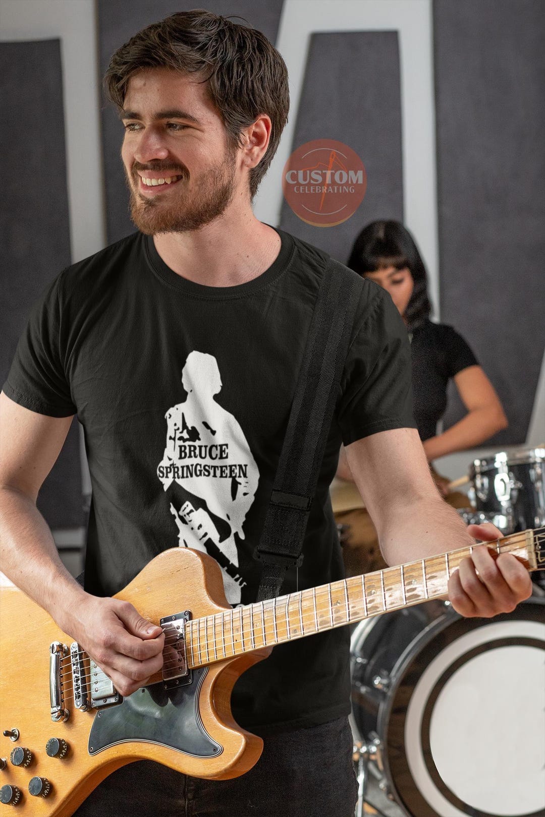 Bruce Springsteen T-shirt: the Boss, Born to Run Graphic Tees - Etsy