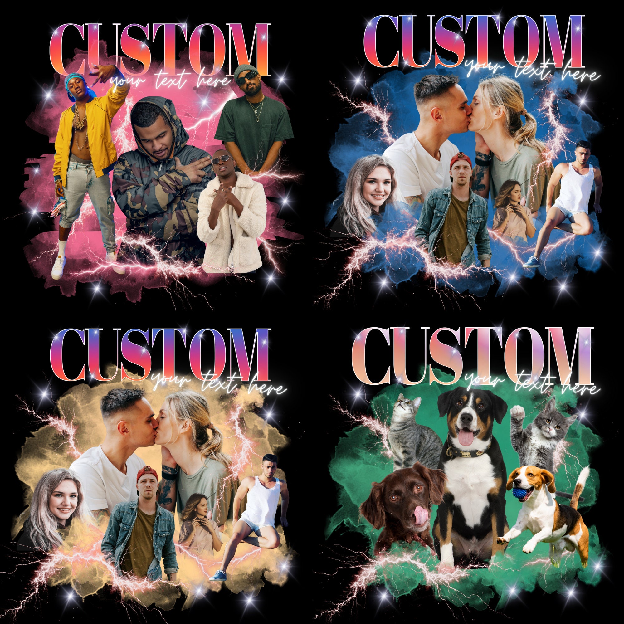 Bootleg Design Canva Vorlage Mit Anleitung | Trendiges Bootleg Design ...