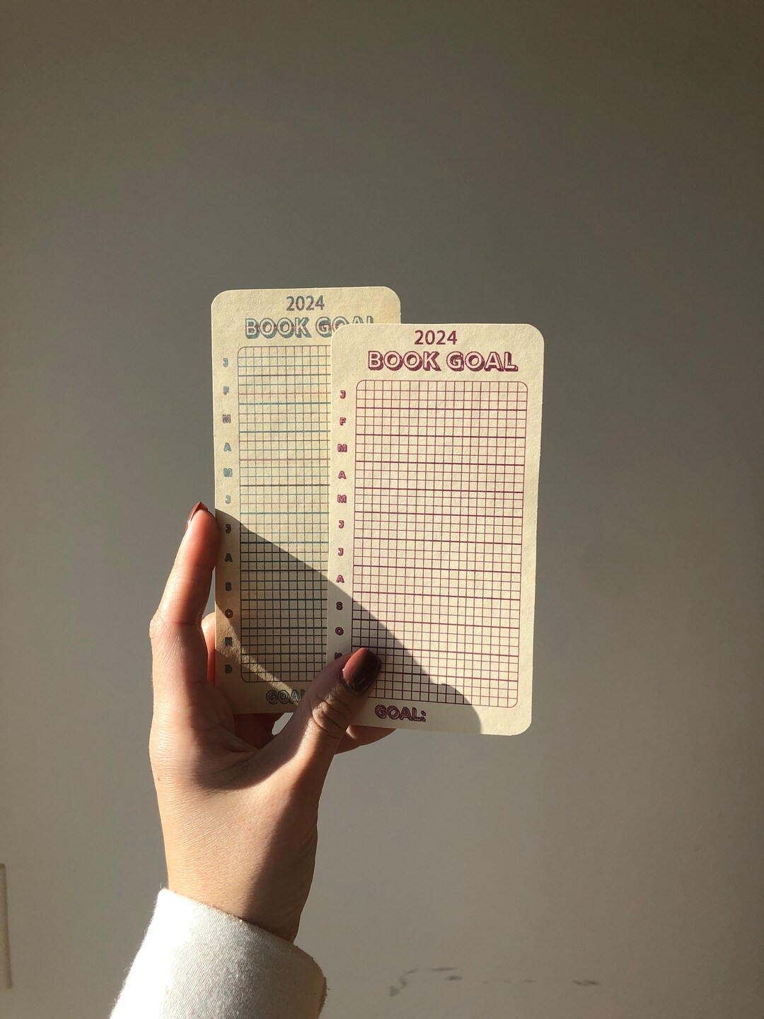 Bookmark Reading Tracker | Digital Download - Etsy