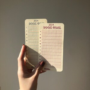 Bookmark Reading Tracker | Digital Download - Etsy