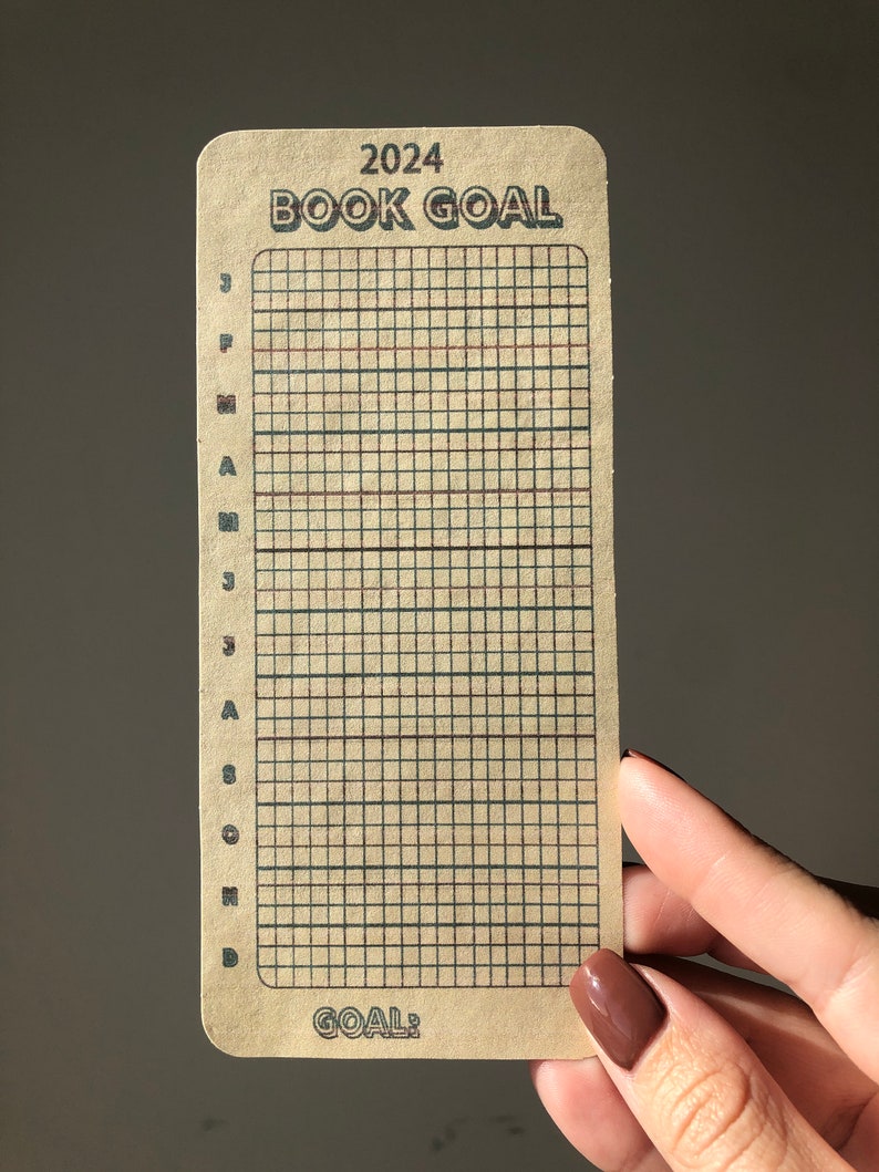 Bookmark Reading Tracker | Digital Download - Etsy