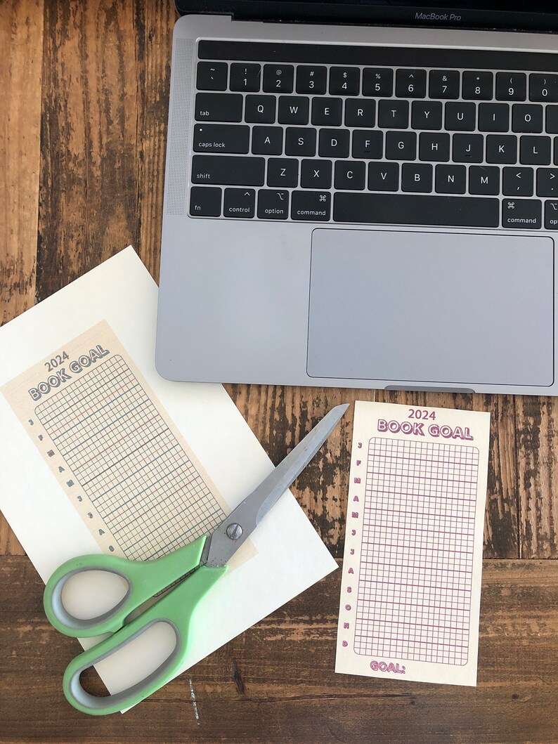 Bookmark Reading Tracker | Digital Download - Etsy
