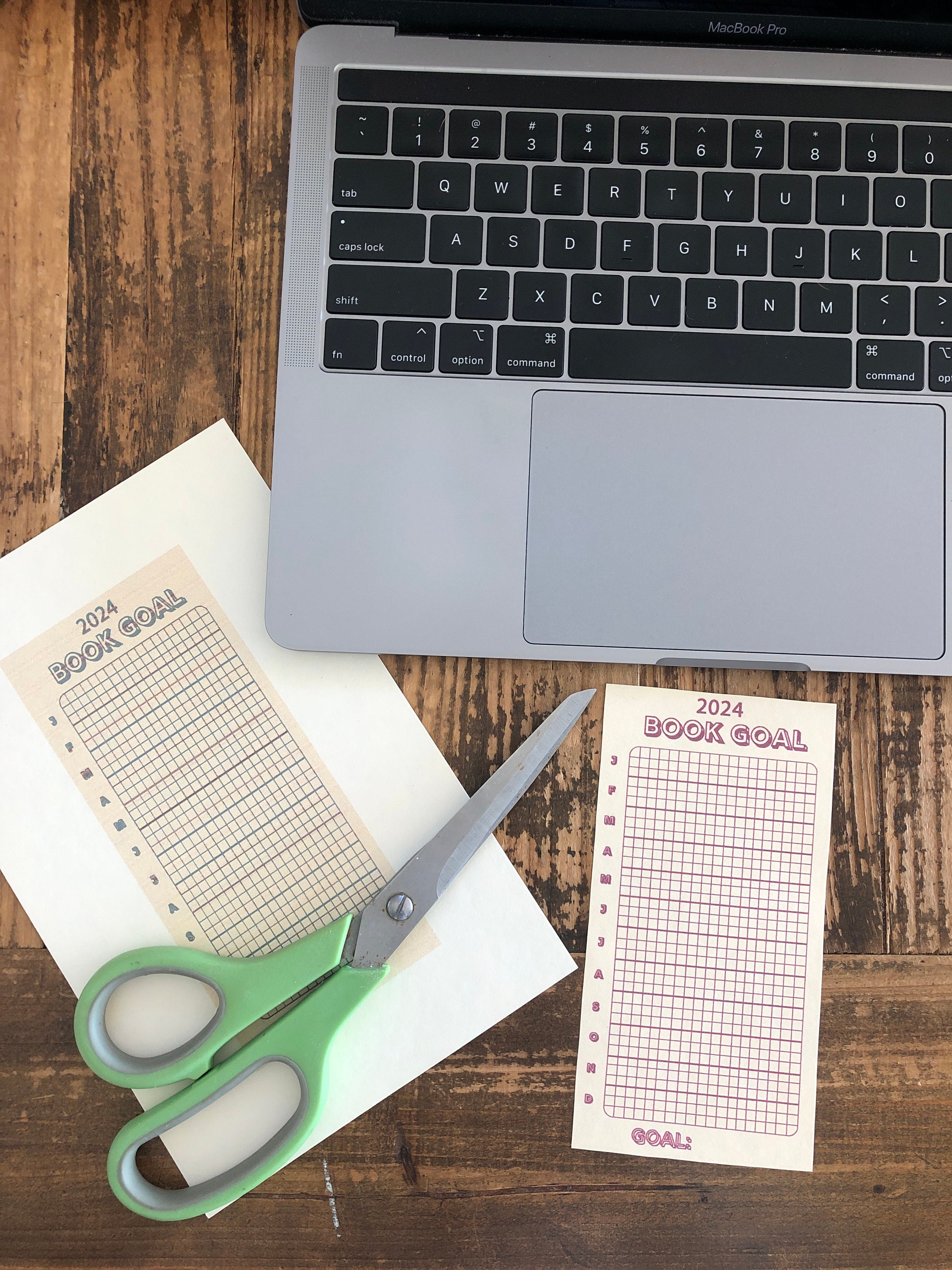 Bookmark Reading Tracker | Digital Download - Etsy