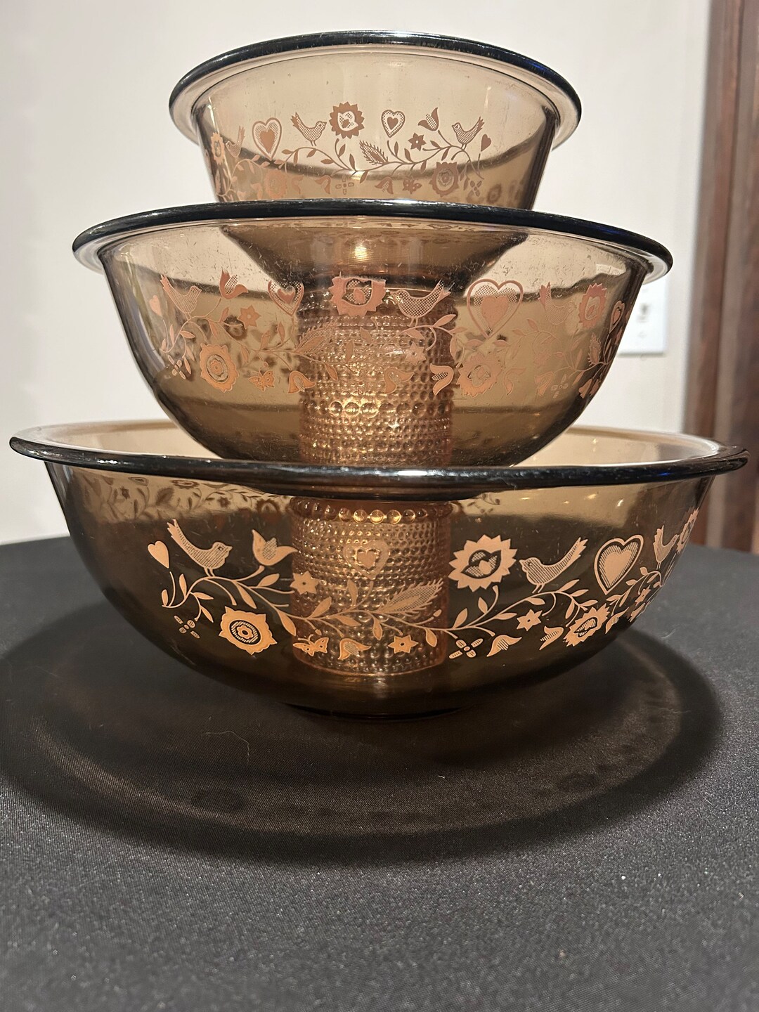 Vintage Pyrex Bowl Set - Etsy