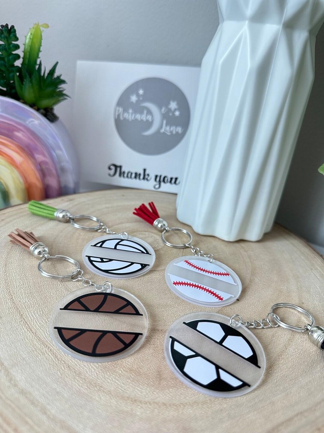 Sport Keychains personalized - Etsy