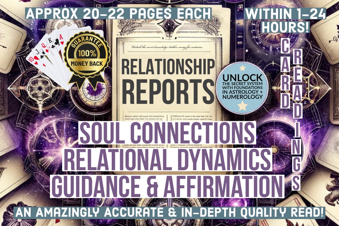 Love Report, Relationship Insights, Soul Connections Reading, Real Love ...