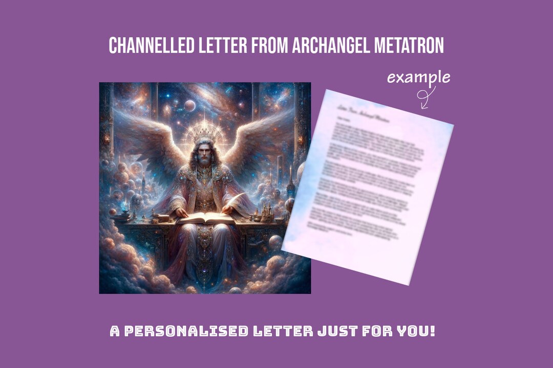 Metatron's Personalised Letters: Spiritual Wisdom & Ascension - A ...