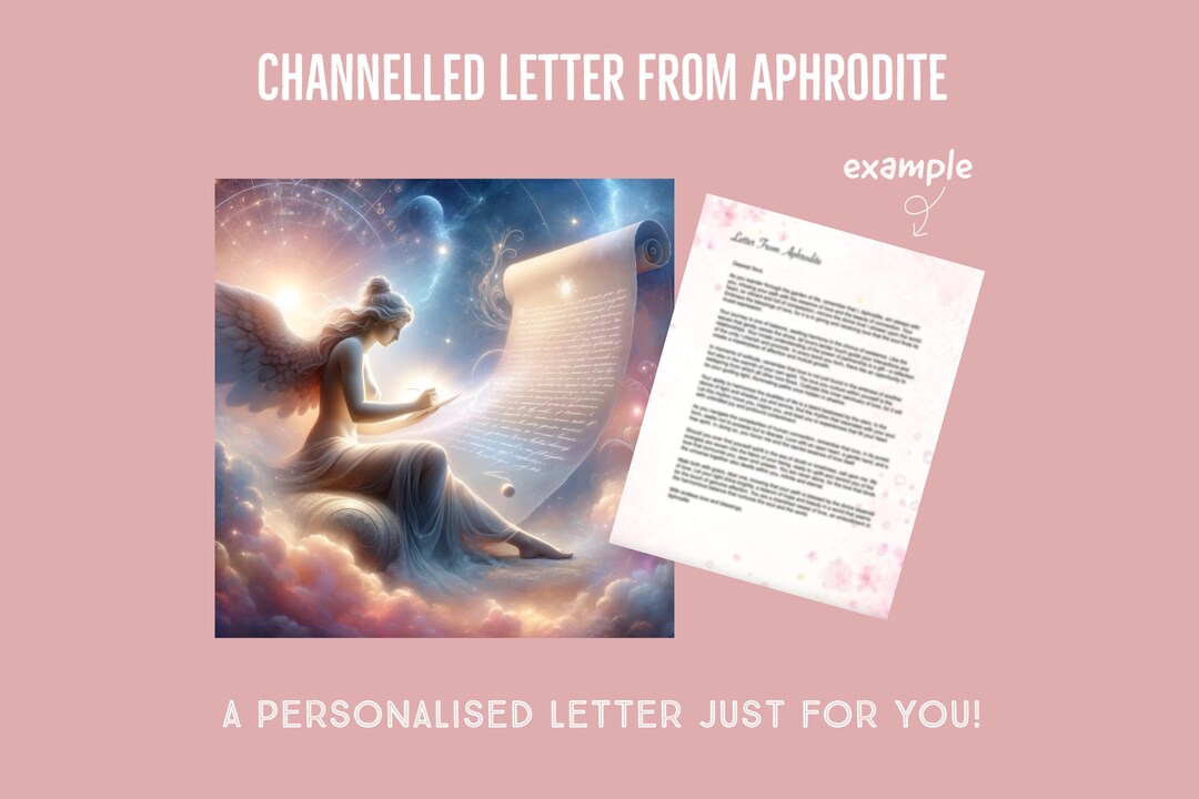 Aphrodite's Personalised Letters: Divine Guidance and Love Channelled ...