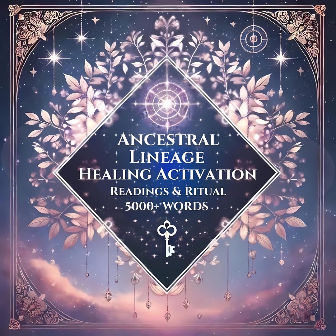 Ancestral Lineage Healing Activation: Tarot, Channelled Letter From ...