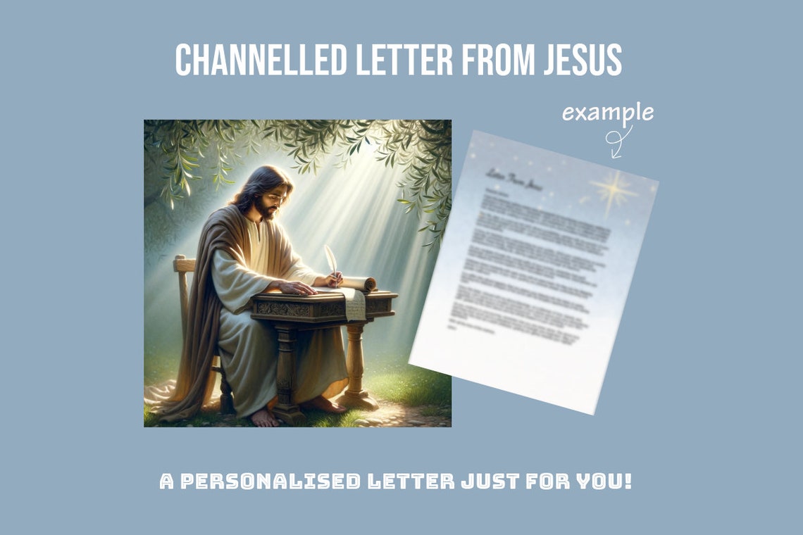 Jesus' Personalised Letters: Divine Guidance & Blessings - Christ ...