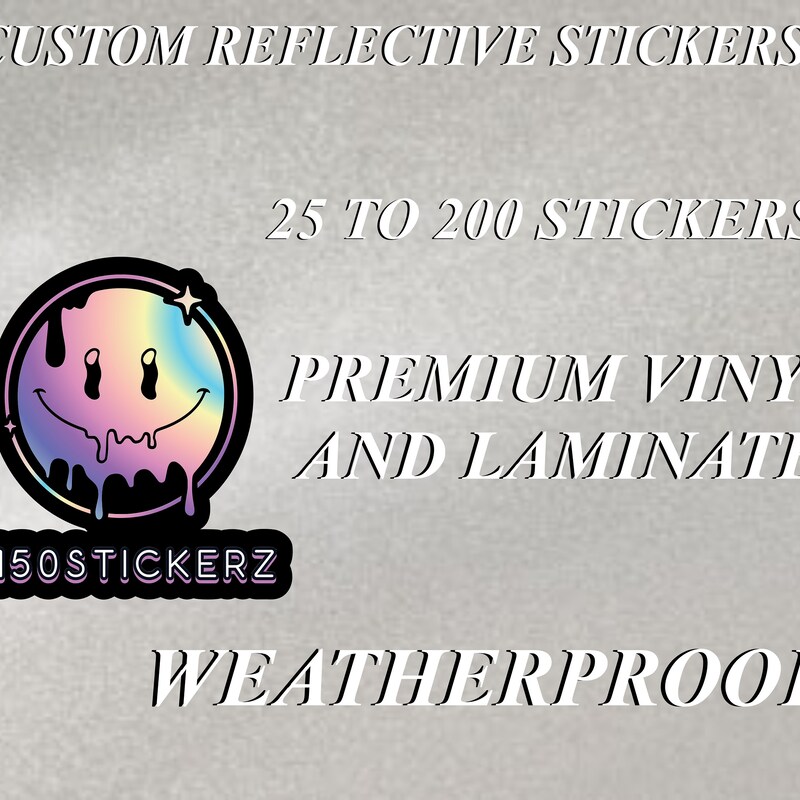 Reflective Stickers - Etsy