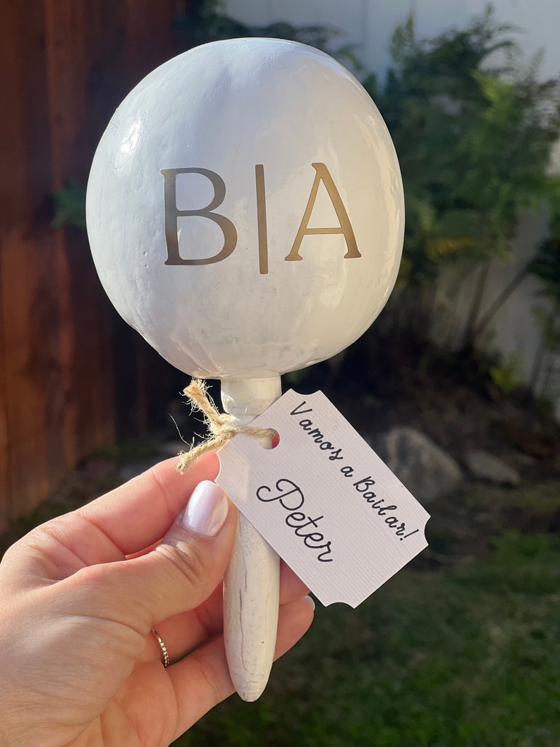 Personalized Maracas for Weddings, Fiestas and More! - Etsy