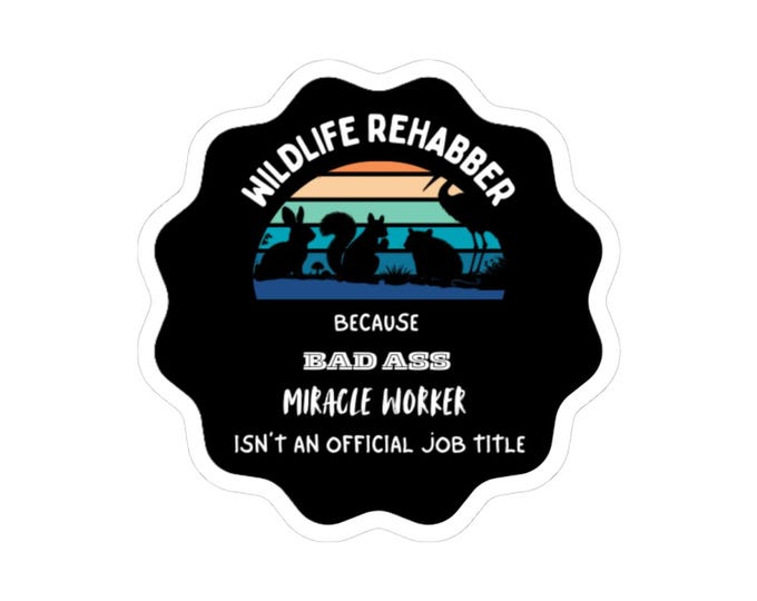 Wildlife Rescue Car Decal Sticker Rosie the Riveter Strong Women Raise ...