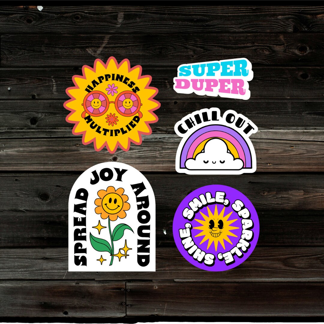 Joyful Pack Vinyl Sticker - Etsy