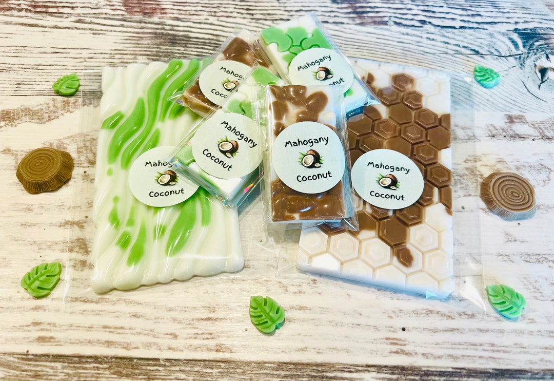 Wax Snap Bar + FREE Wax SAMPLE and GIFT! Mahogany Coconut-charmed or ...