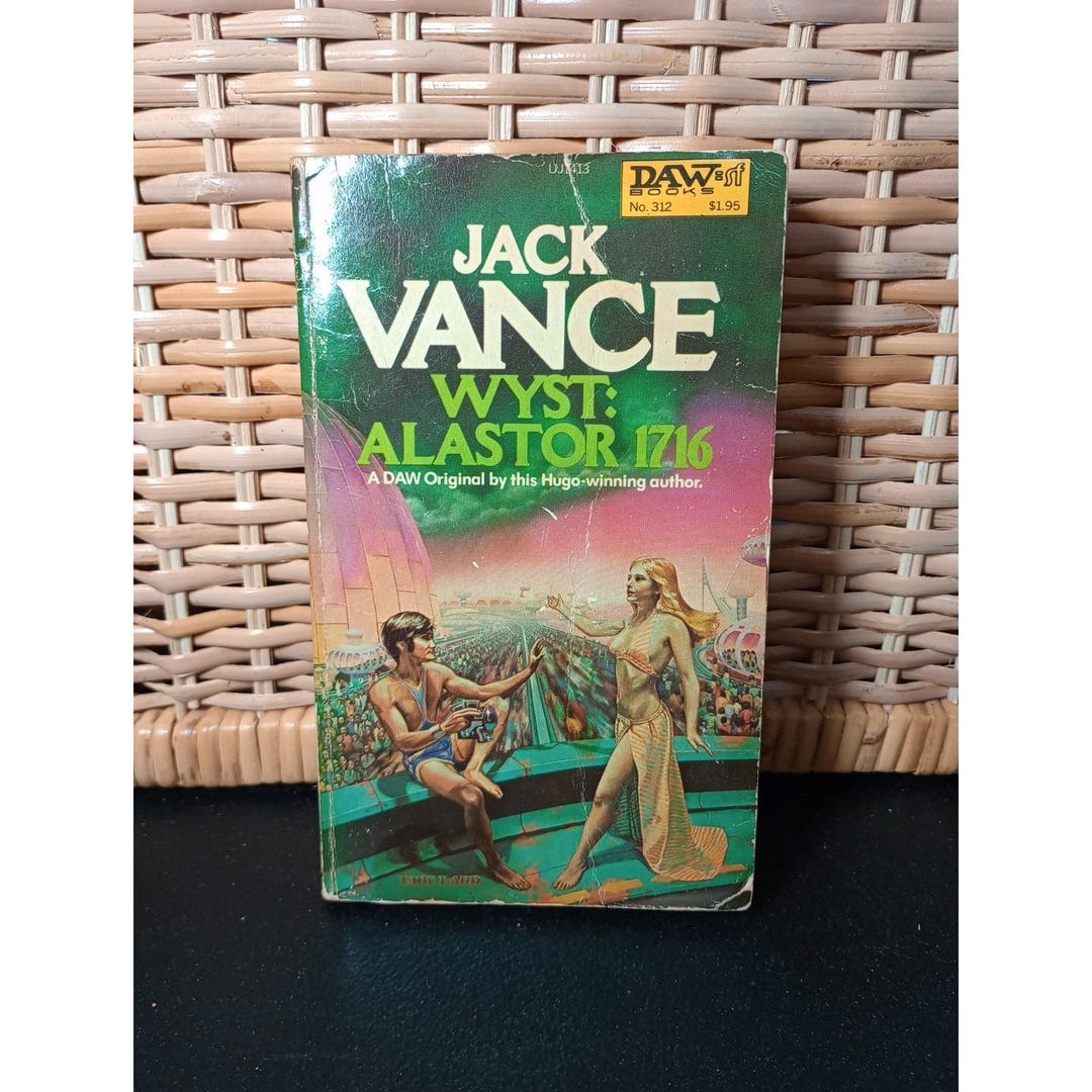 WYST ALASTOR 1716 Jack Vance 1970s DAW First Printing 1978 Science ...
