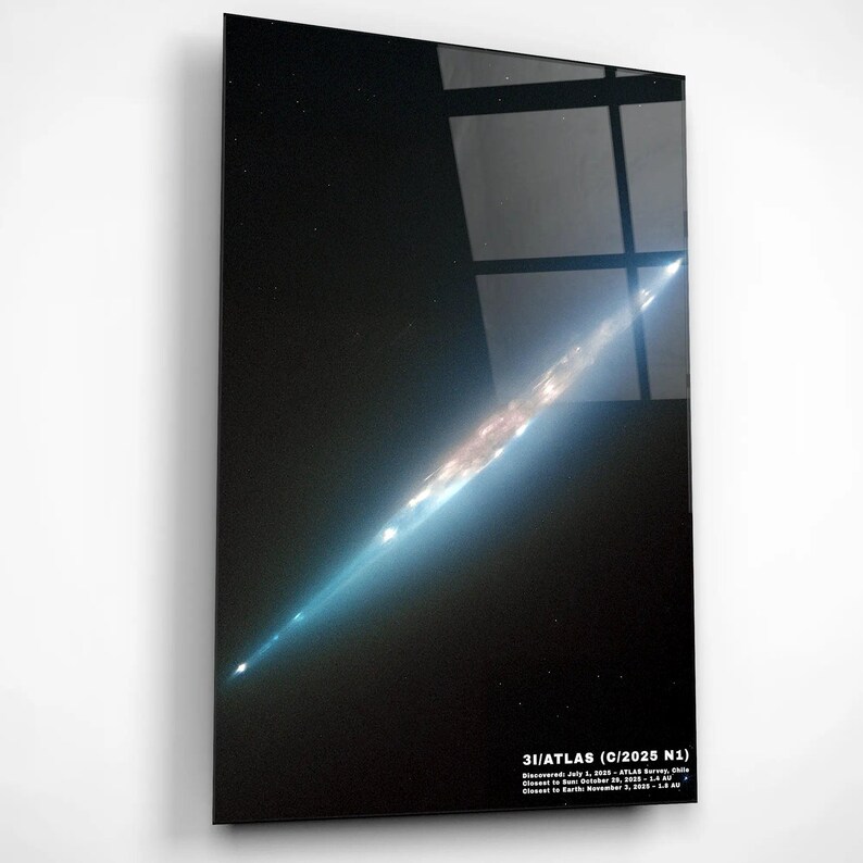 3I/ATLAS Interstellar Comet Wall Art | Cosmic Space Decor | Astronomy ...