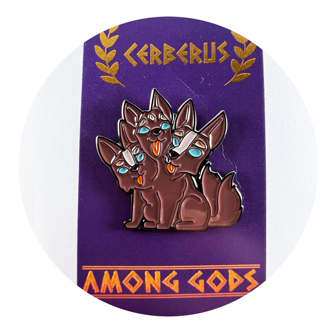 Greek Mythology - Cerberus Pin - Etsy
