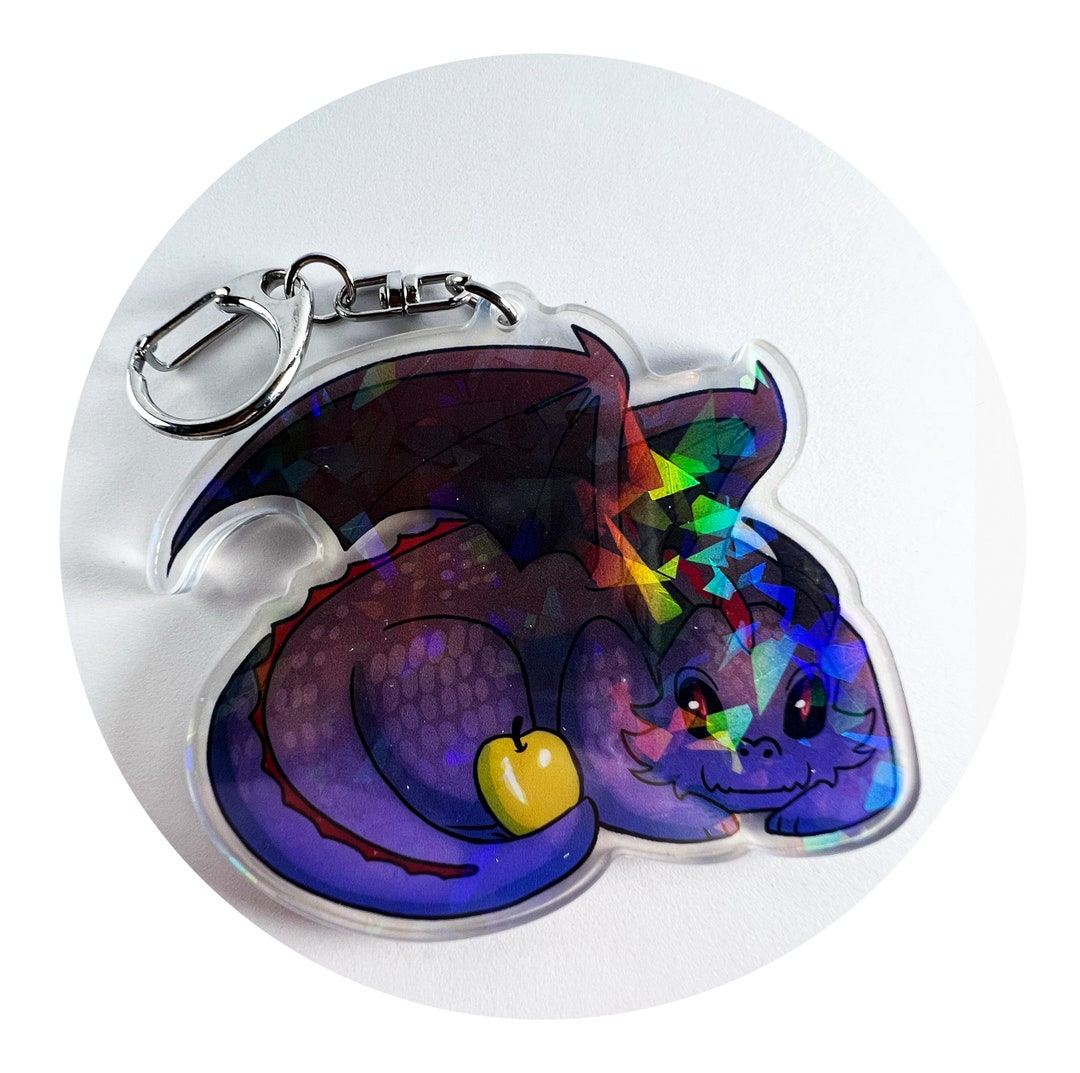 Greek Mythology Keychain - Ladon (dragon) - Etsy