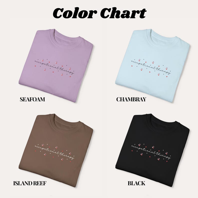 Comfort Colors® Occupational Therapy Shirt Occupational Minimal ...