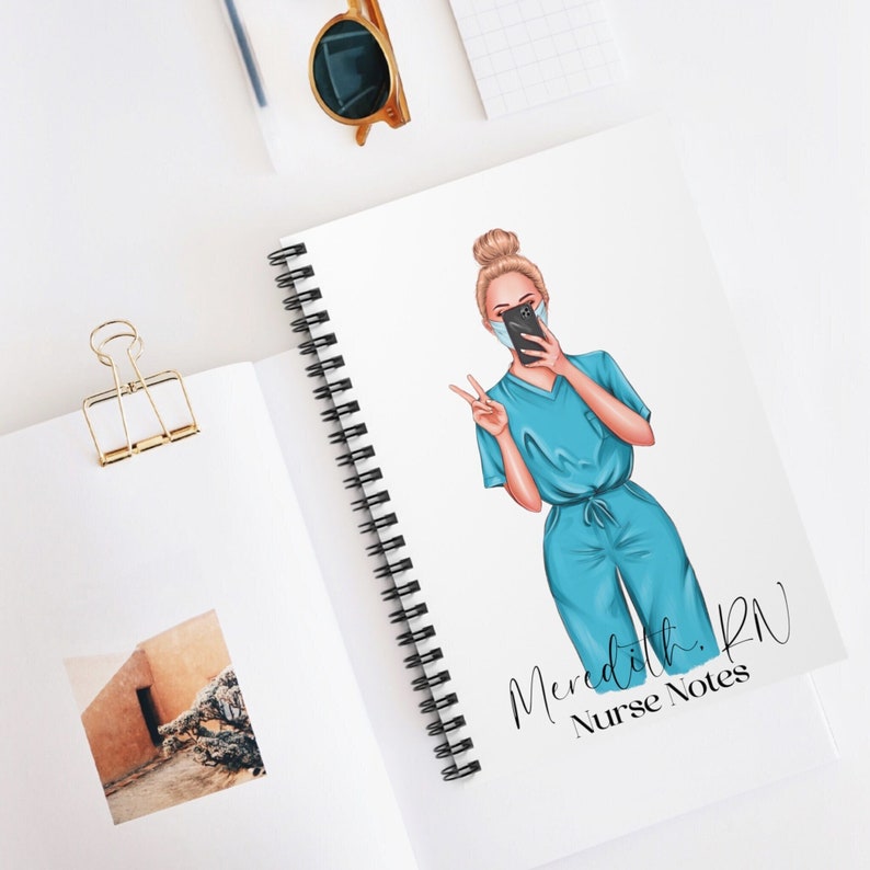 Personalized Nurse Notebook for Nursing Student Graduation Gift for RN ...
