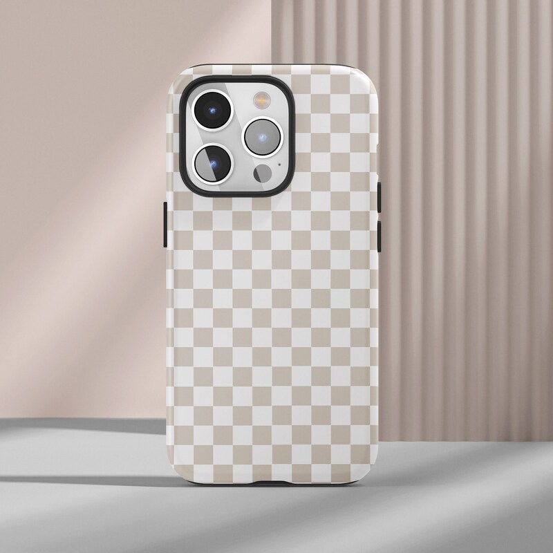Checkered Phone Case - Etsy