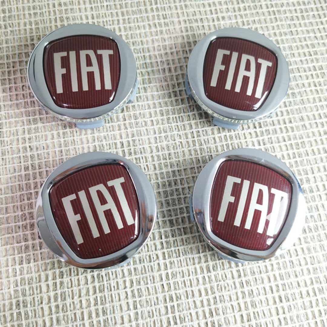 4pcs FIAT 60mm for Fiat 500 Wheel Center Hub Caps Rims Dust-proof ...
