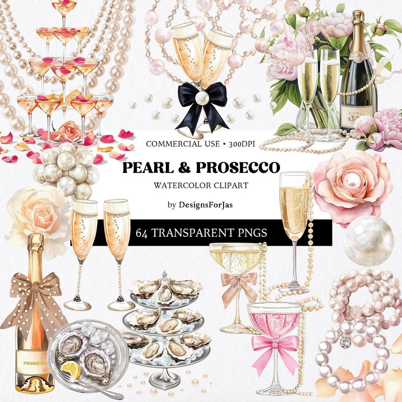 Pearl Oysters Clip Art - Etsy