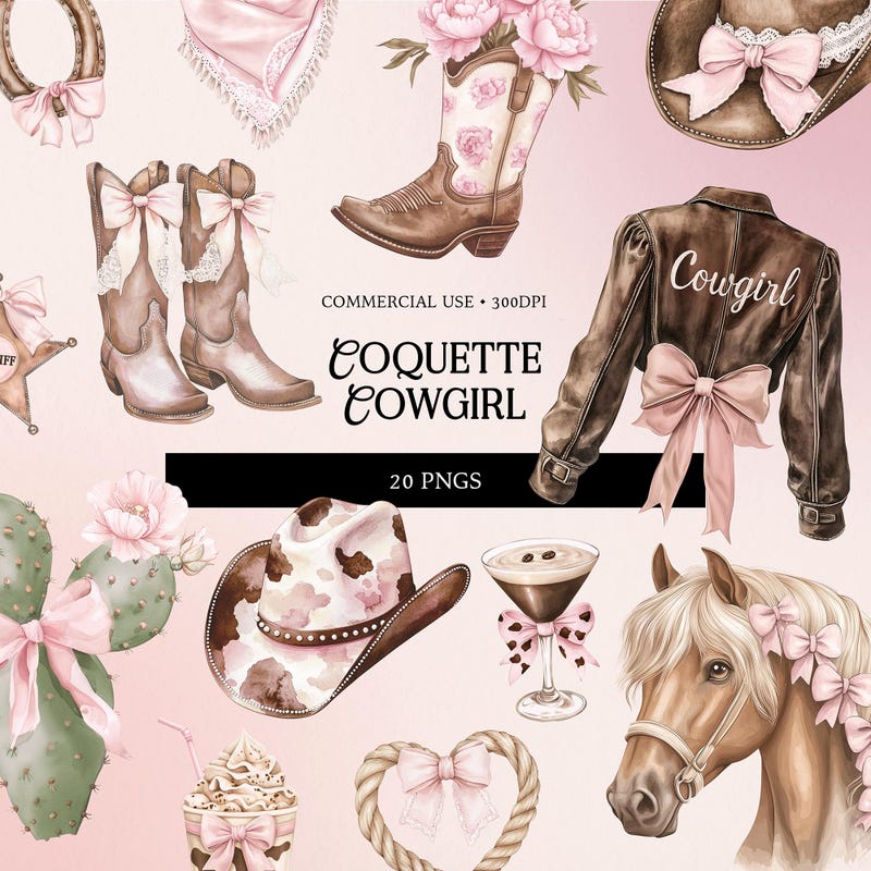 Western Coquette Sticker - Etsy UK
