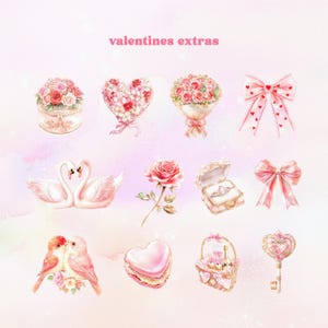 Coquette Clipart Coquette Pastel PNG Valentines Soft Girl Cute Vintage ...