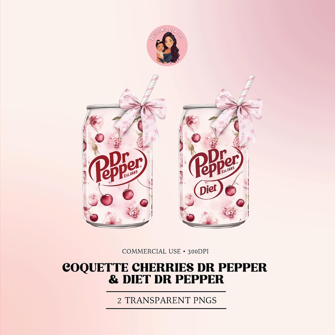 Coquette Dr Pepper PNG Diet Dr Pepper Coke PNG Dr Pepper Cherry Bow ...