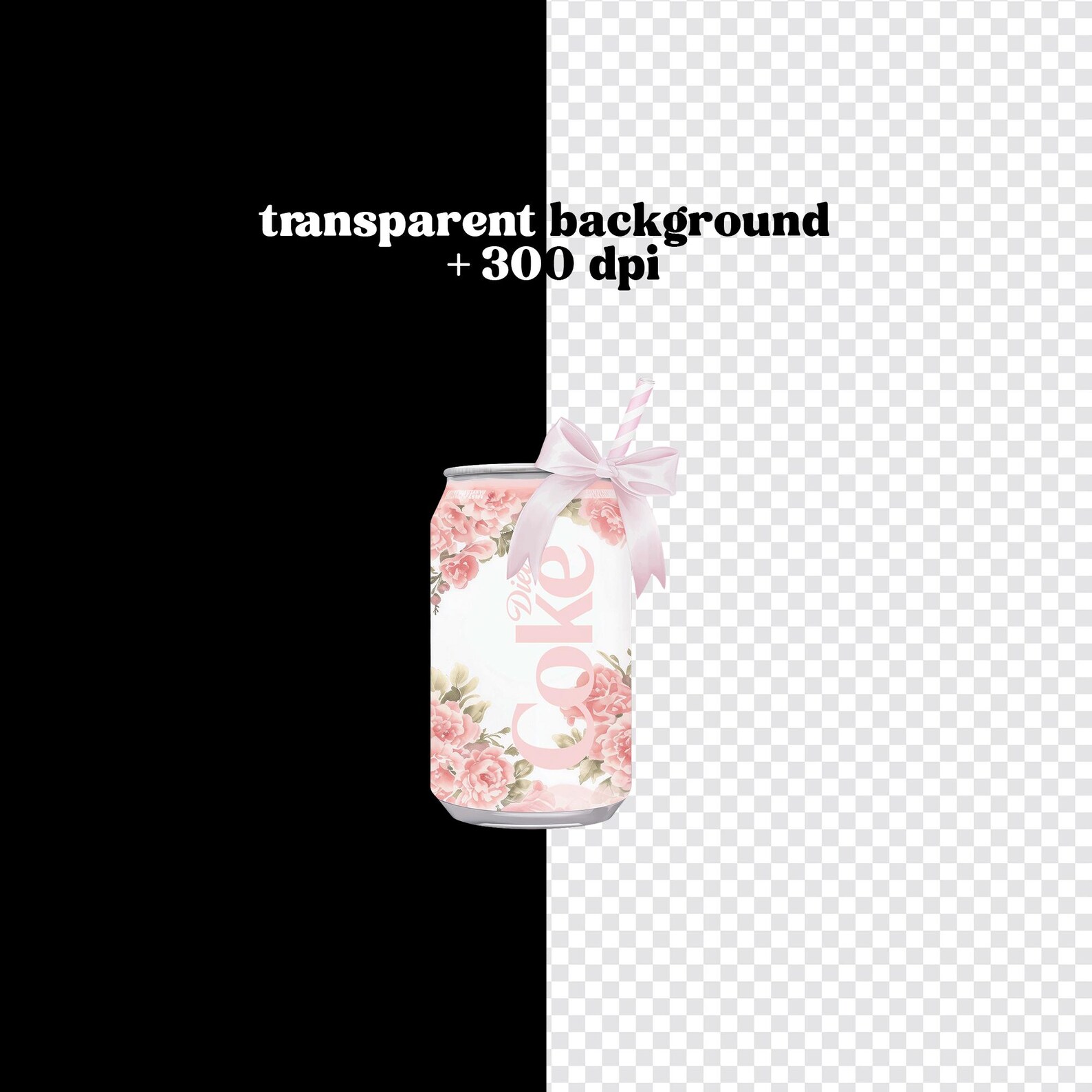 Coquette Diet Coke Can PNG: Pastel Floral Design (digital Download) - Etsy