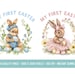 Peter Rabbit, Easter Clip Art, My First Easter Design PNG, Pink Flopsy ...