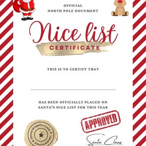 Santa Wish List - Etsy