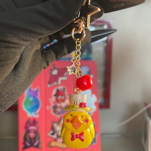 Lucifer Duck Keychain | Hazbin Hotel | Made to Order - Etsy