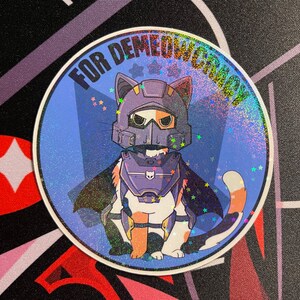 Cats for Demeowcracy! Helldivers 2 Stickers - Etsy