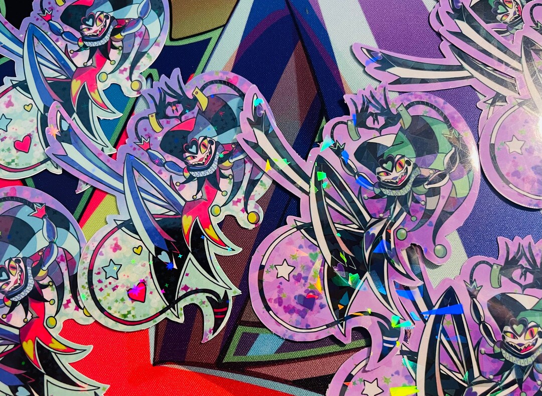 FIZZAROLLI Helluva Boss Inspired Stickers 2 Versions - Etsy