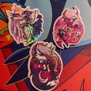 Helluva Boss Stickers | Choose Your Character - Etsy