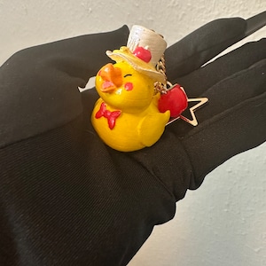 Lucifer Duck Keychain | Hazbin Hotel | Made to Order - Etsy