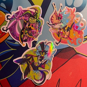 Helluva Boss Stickers | Choose Your Character - Etsy
