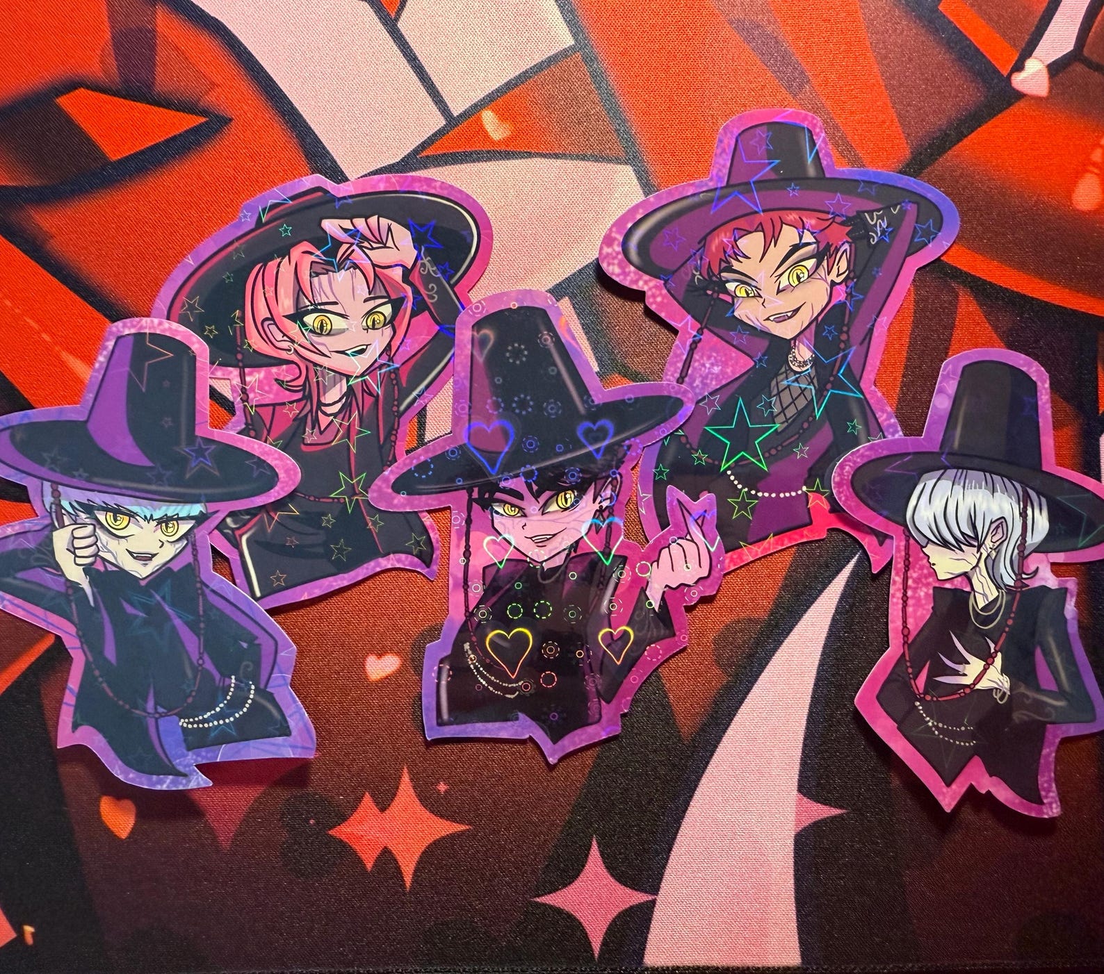 Demon Boy Band Stickers - Etsy