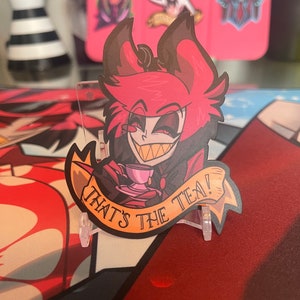 That’s the Tea! -hazbin Hotel Alastor Sticker- - Etsy