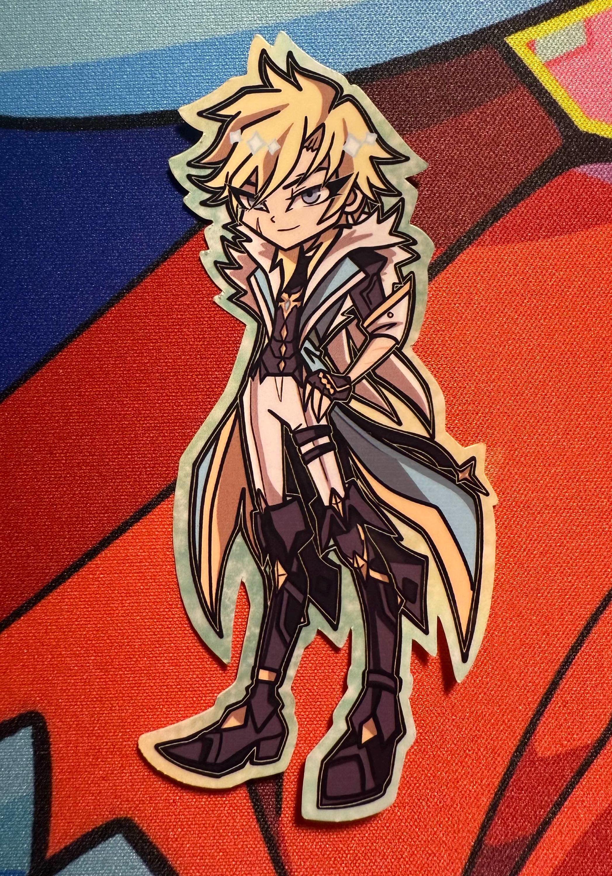 Genshin Impact 6.0 Varka and Flins Stickers - Etsy