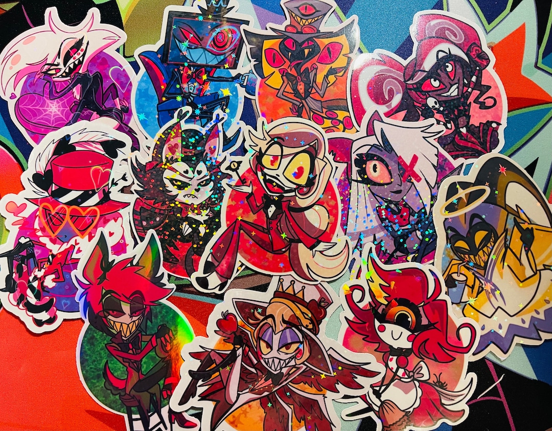Hazbin Hotel Stickers | Choose Your Character - Etsy