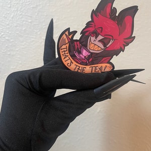 That’s the Tea! -hazbin Hotel Alastor Sticker- - Etsy