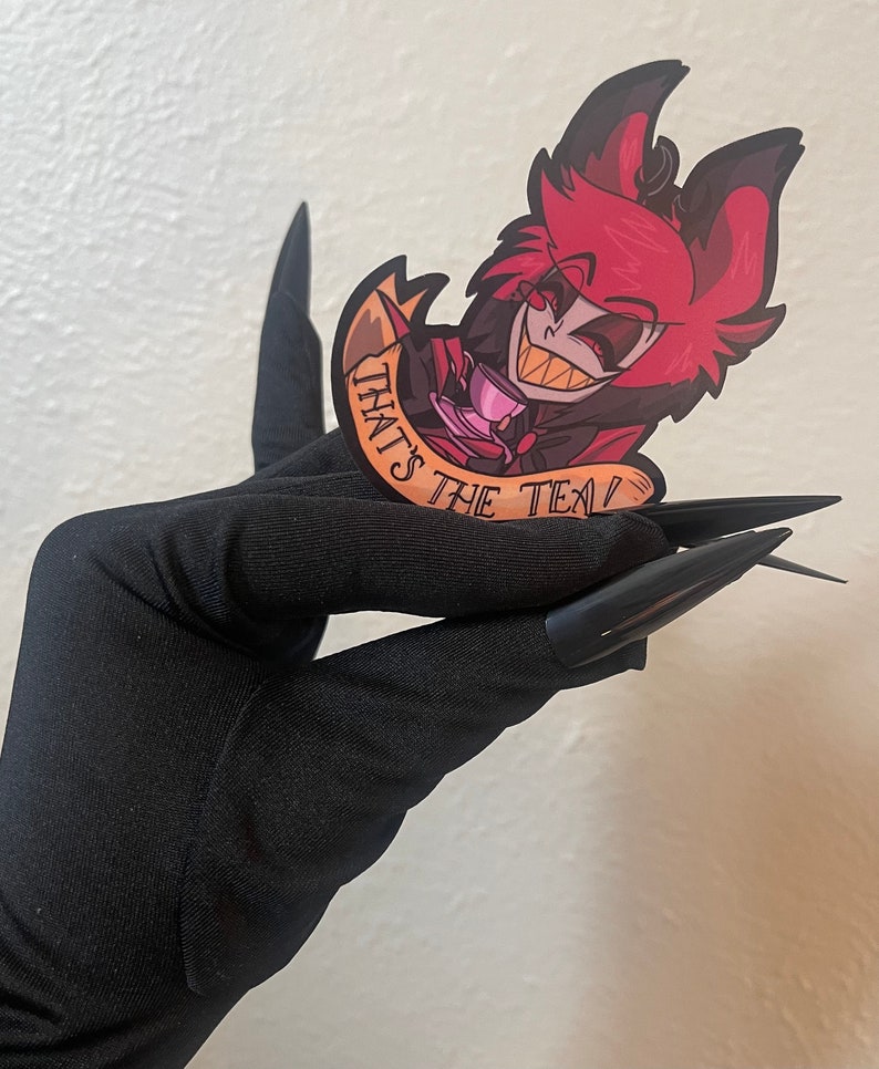 That’s the Tea! -hazbin Hotel Alastor Sticker- - Etsy