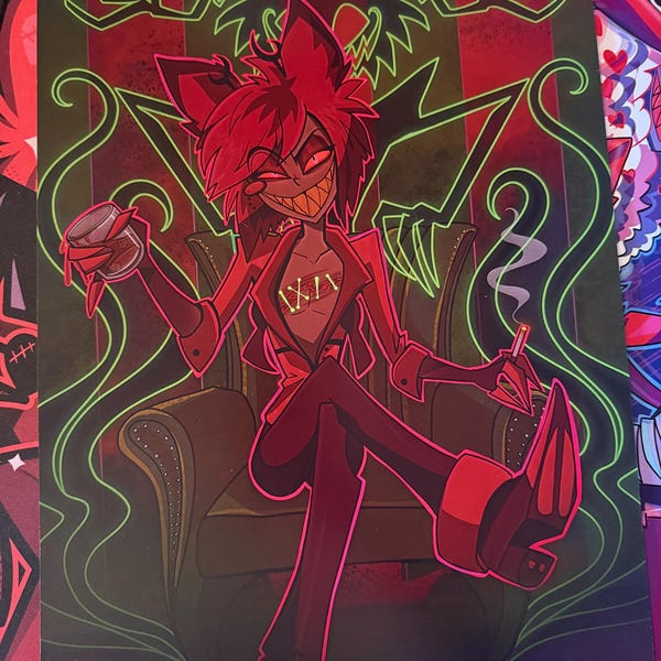 Hazbin Hotel Poster - Etsy